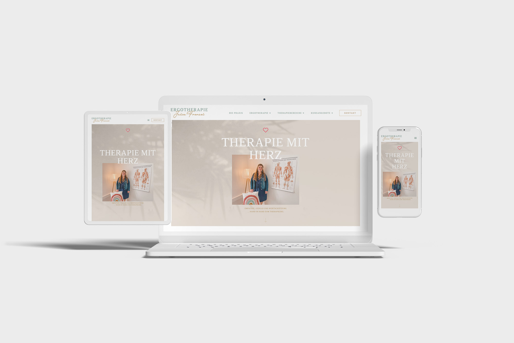 Ergotherapie Julia Frenzel Emden Responsive Wordpress-Webseite ...